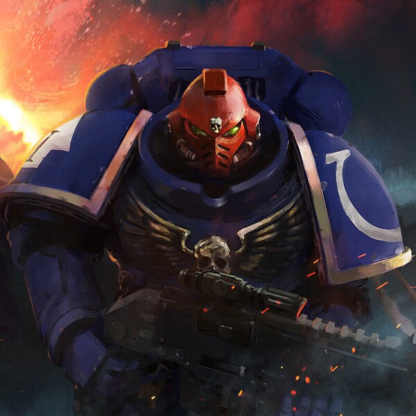 Warhammer40k Oil Painting - Etsy