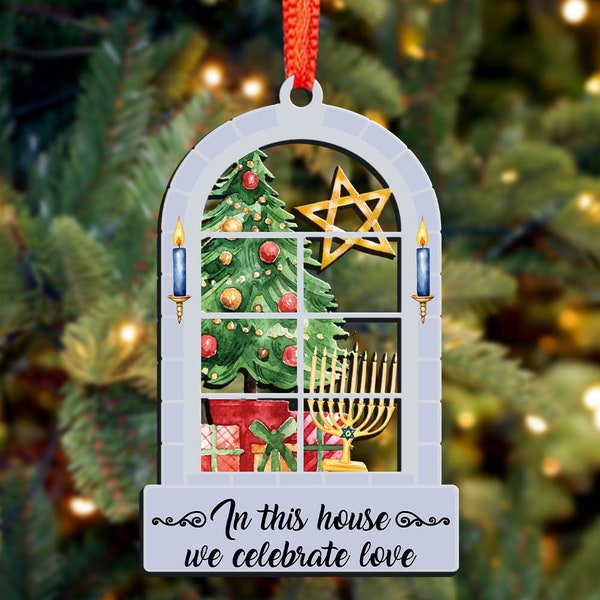 Hanukkah Ornament - Etsy