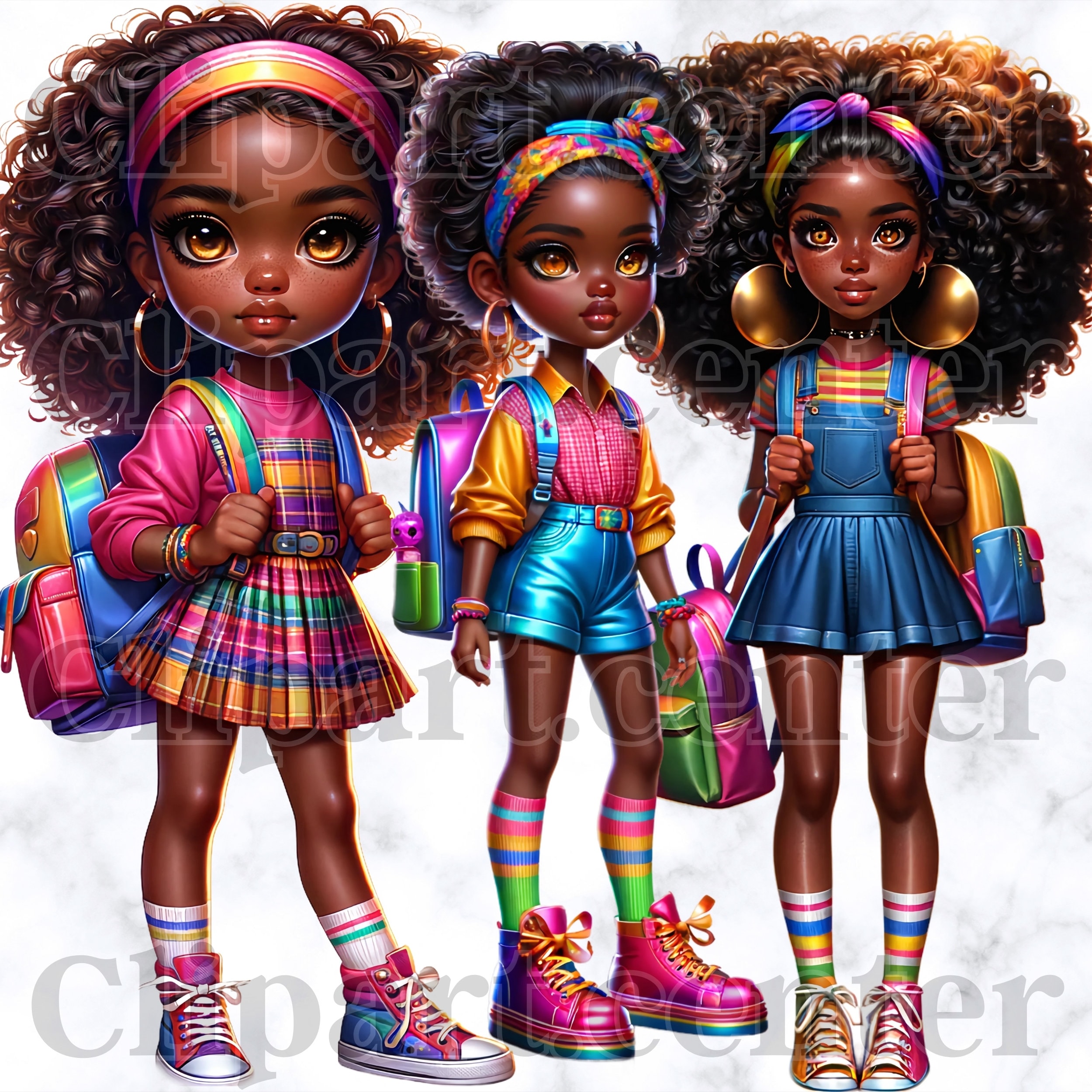 25 Black Girl Magic PNG Cliparts for Creative Expression African ...