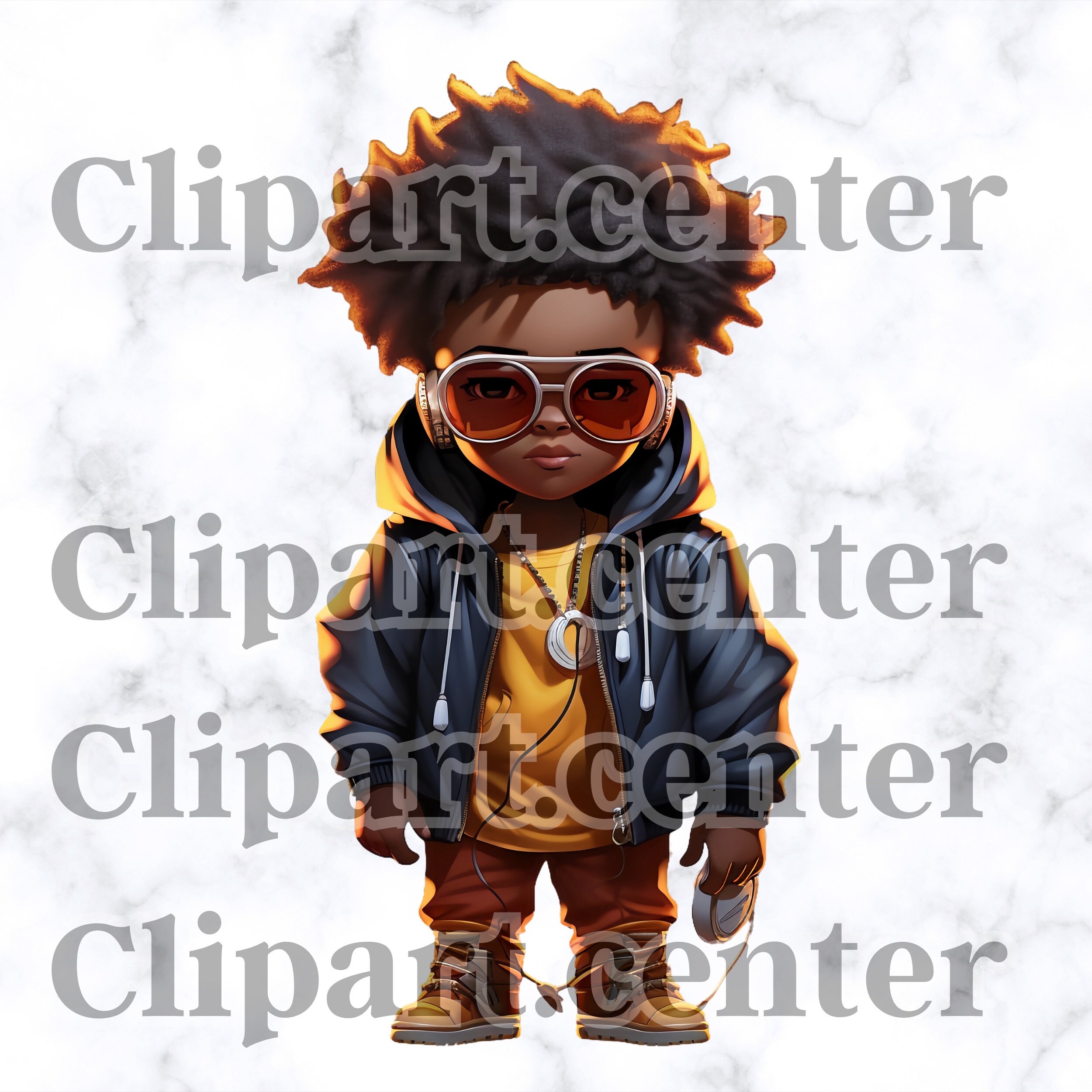 BLACK BOYS Clipart Png, African American Boys,instant Digital Download ...