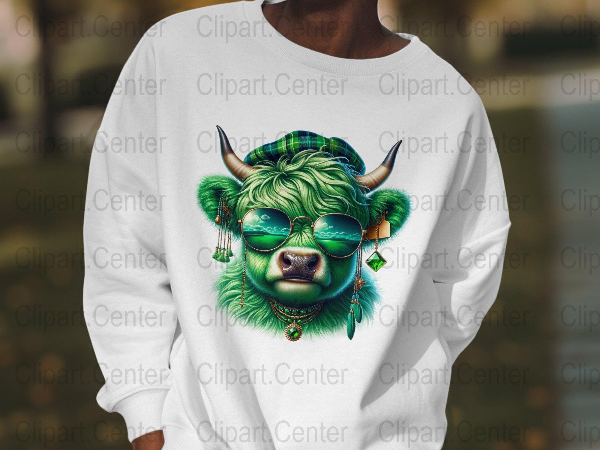 Cute Highland Cow PNG, Cow Print Sublimation Design, Farm Animal ...
