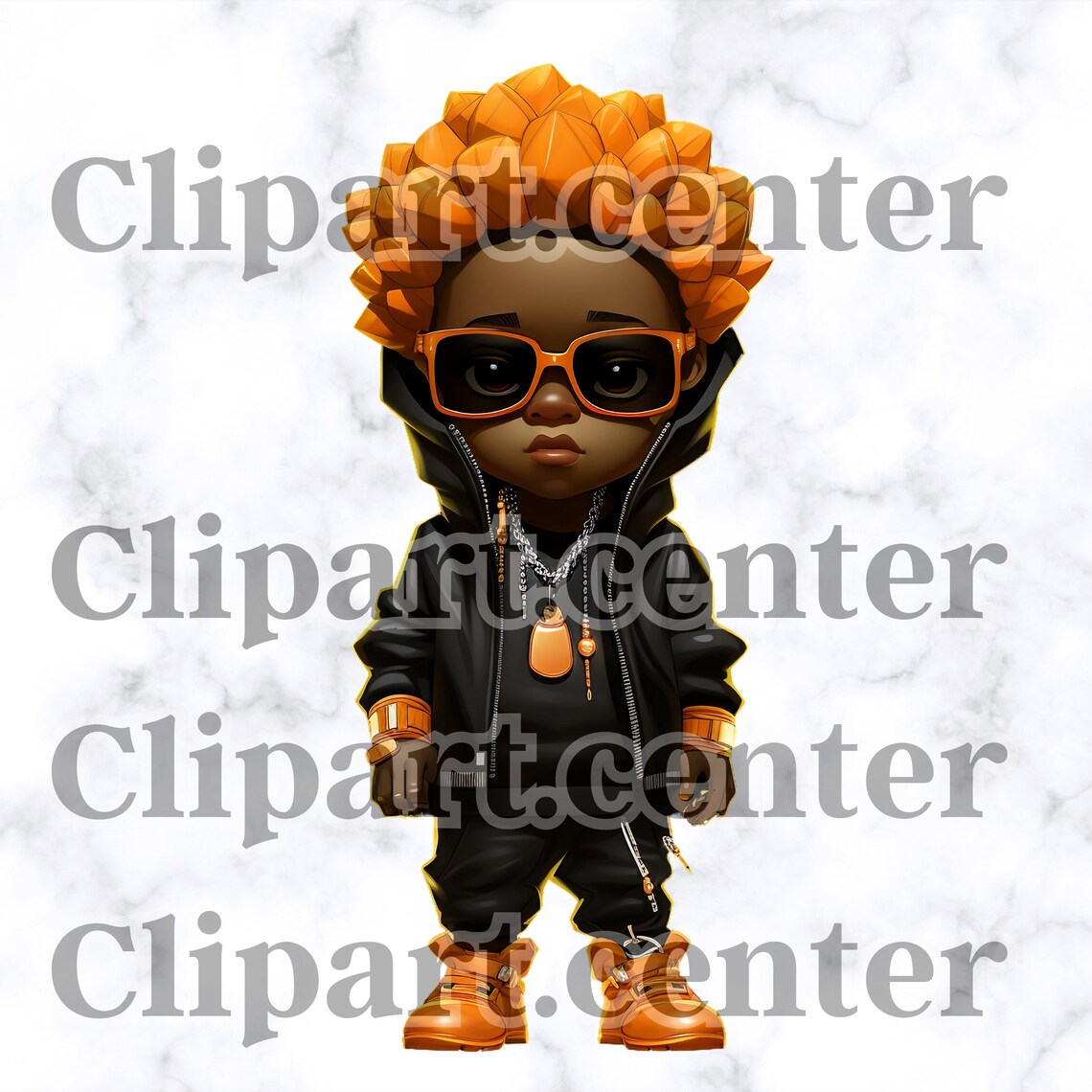 African American Boys, Clipart PNG, Instant Digital Download Urban ...