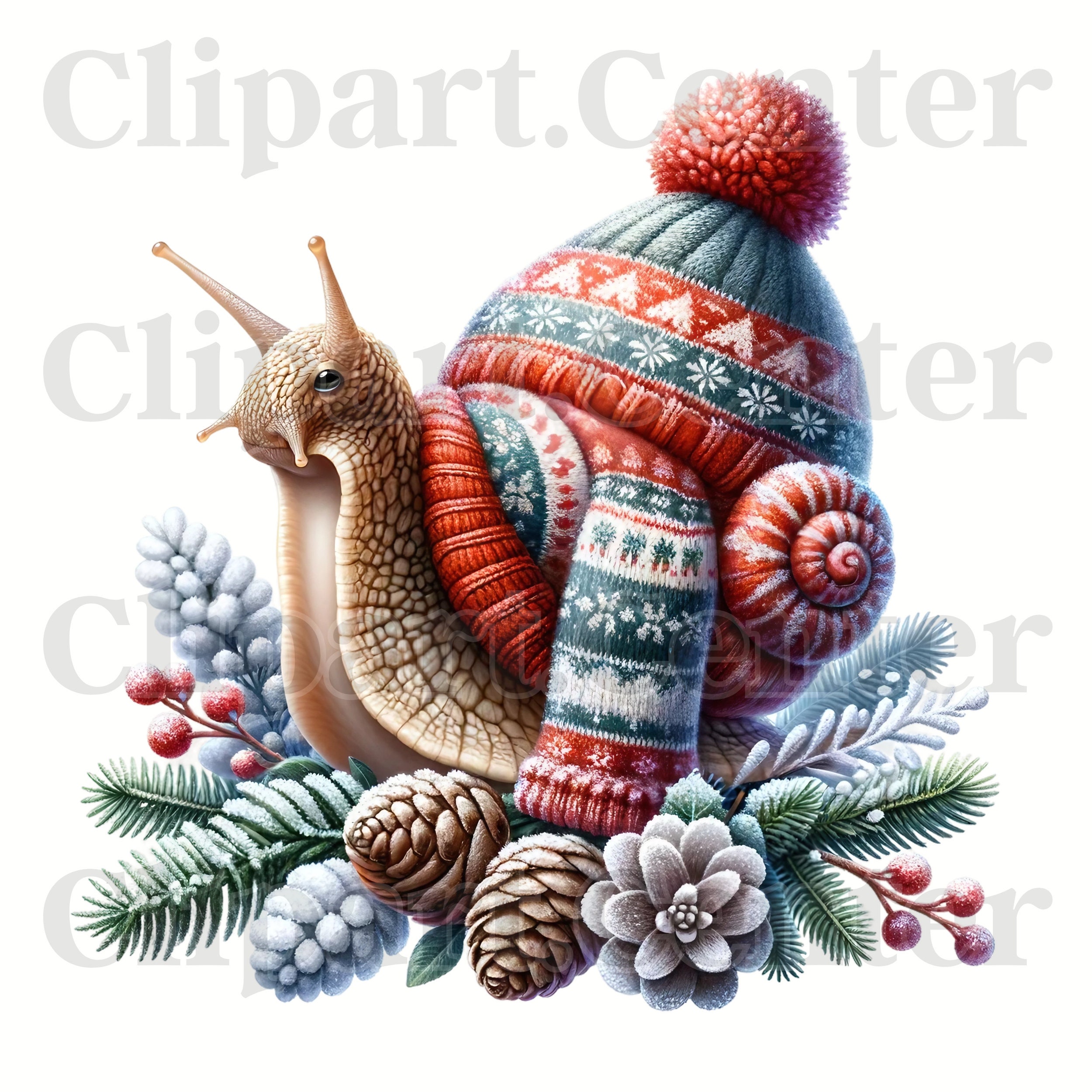 Winter Wonderland: 75 Christmas Animals PNG Clipart Festive Forest ...