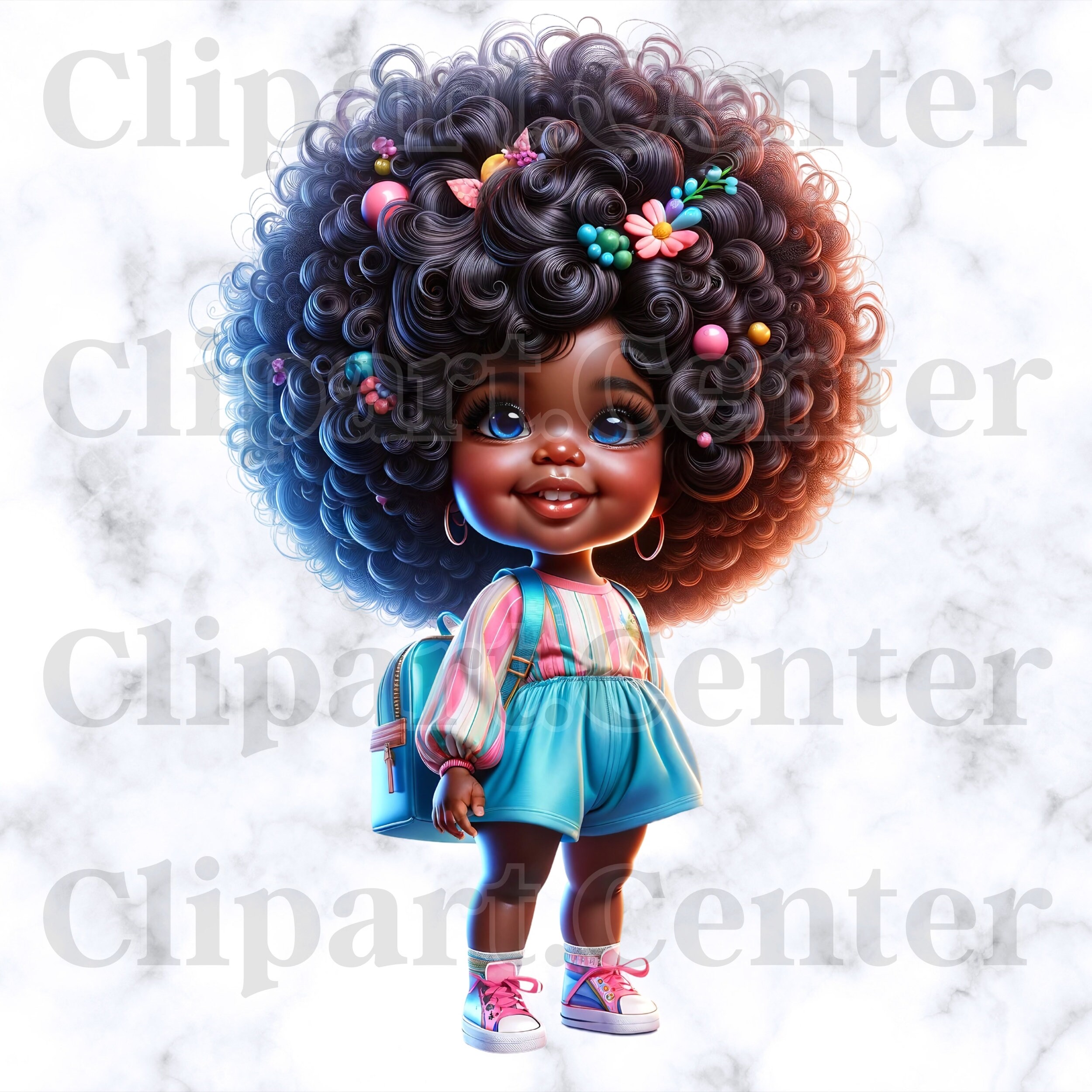 20 Adorable Little Black Girl PNG Cliparts: Celebrating Black Girl ...