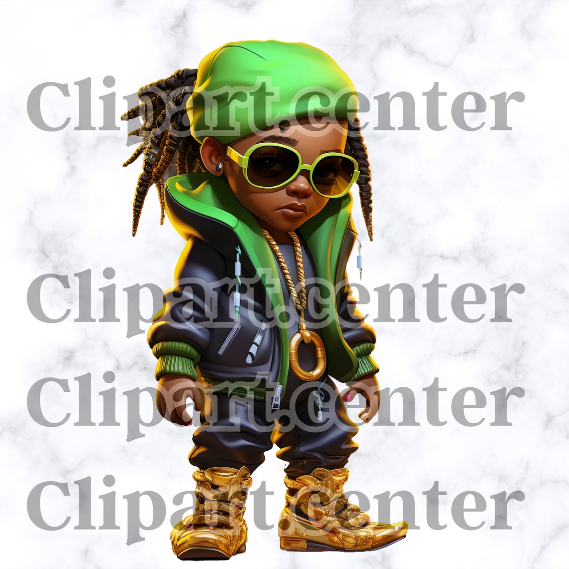 African American Boys Clipart PNG Instant Digital Download - Etsy