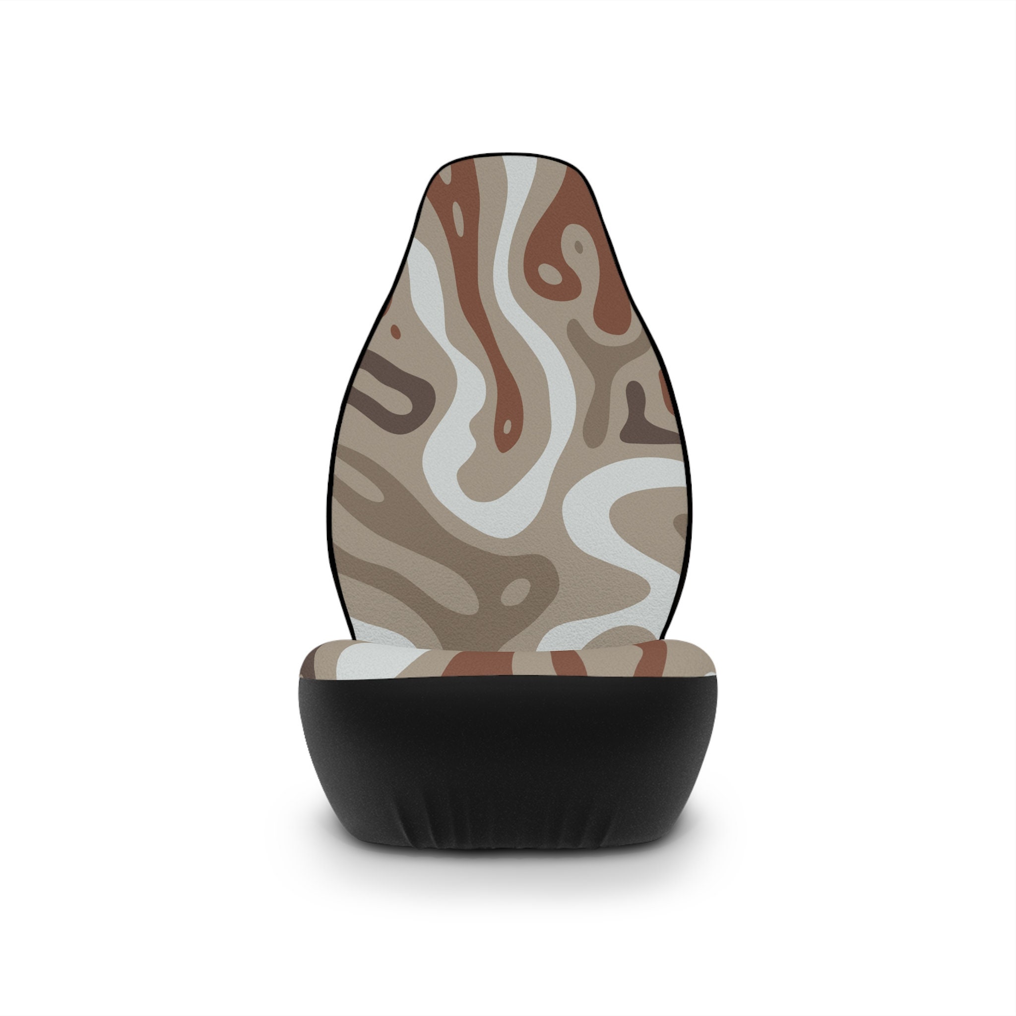 Topography Car Seat Cover, Topography Pattern Car Seat Covers for ...