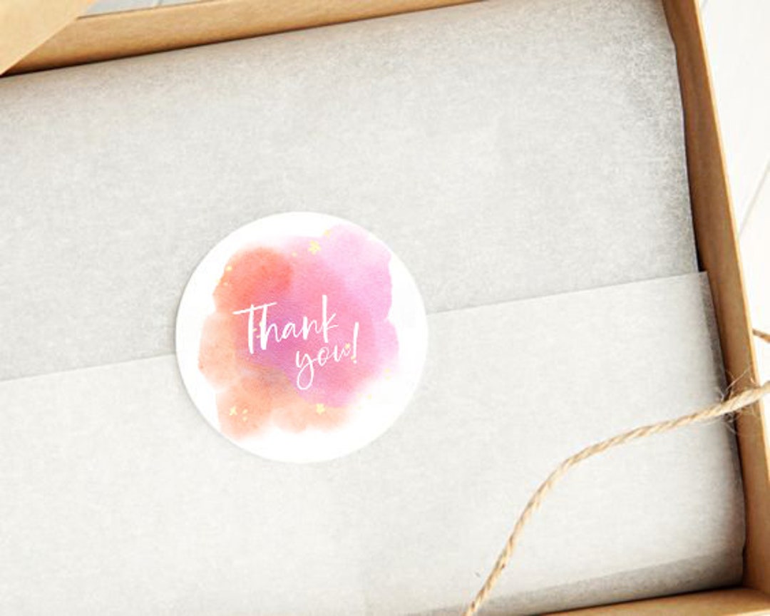 Personalized Round Sticker Label Rolls, Personalized Sticker, Printed ...