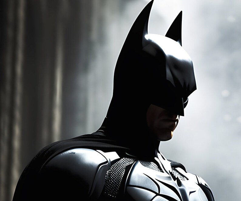 The Bat Guy Poster, Dark Knight, Hi-res, 300 Dpi Digital Download for ...