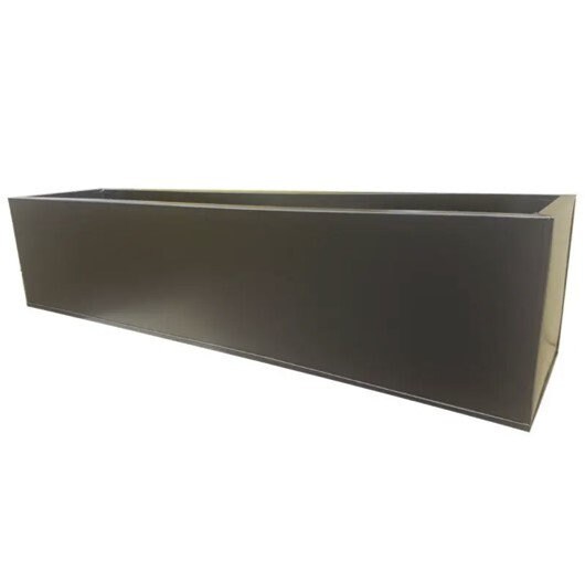 Black Zinc Galvanised Window Boxes - Etsy UK