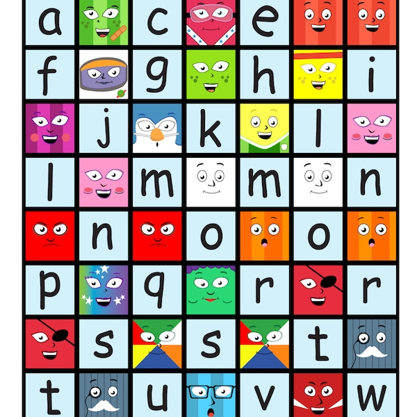 Alphablocks - Etsy UK