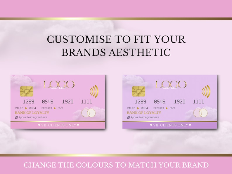 Beauty Loyalty Card Template Design, Customer Reward Card, Lash Tech ...
