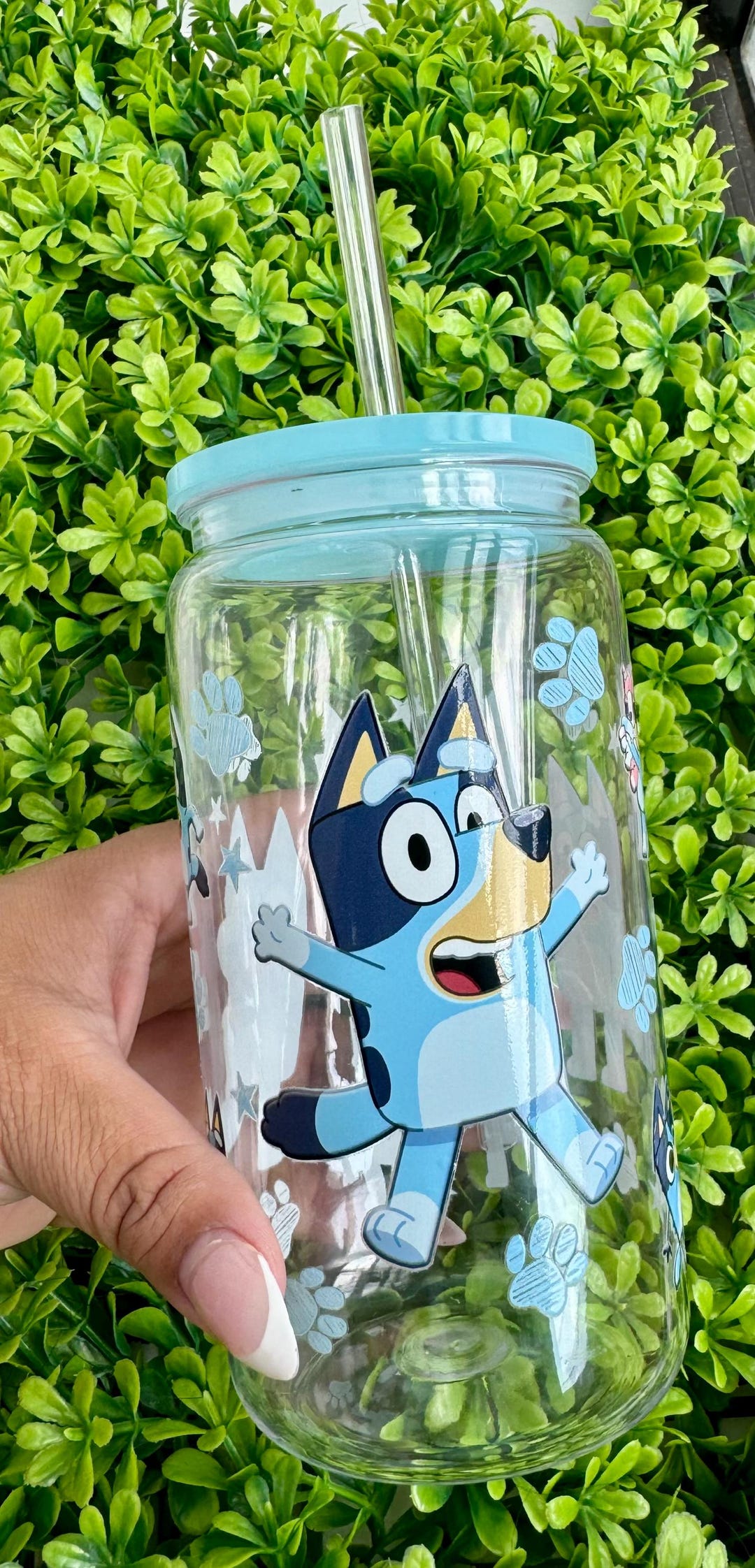 Bluey Plastic Cup Includes Straw and Lid Birthday Gift - Etsy