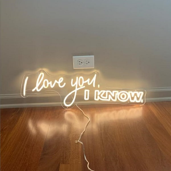 I Love You I Know - Etsy UK