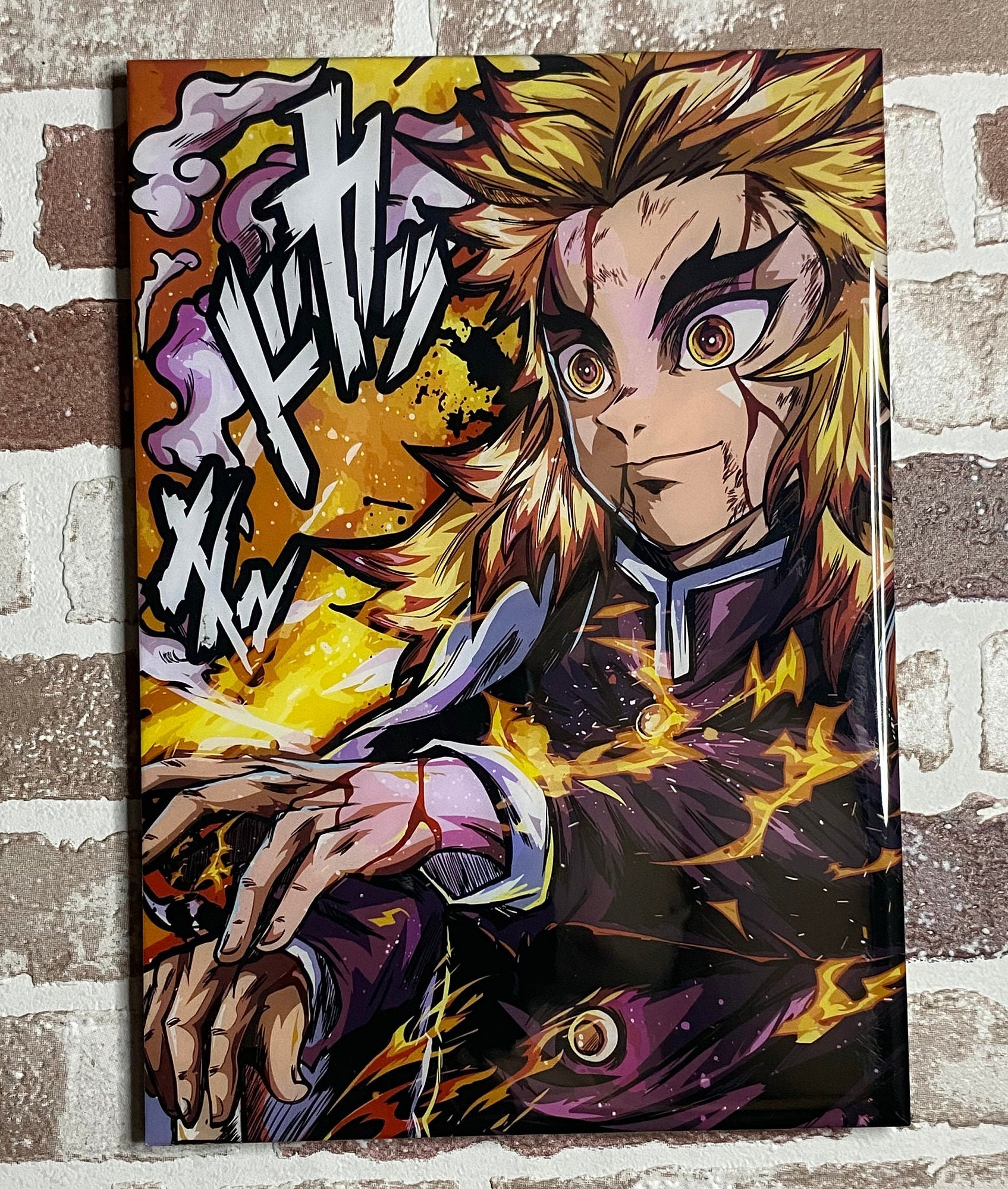 Kimetsu No Yaiba Rengoku - Etsy