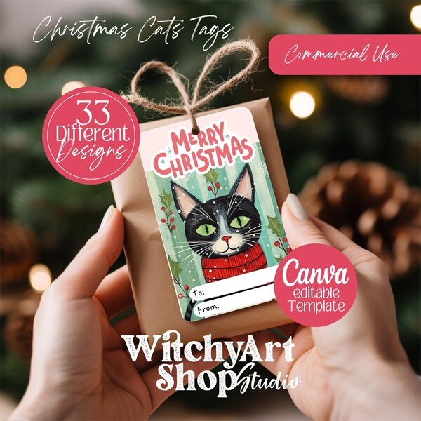 Cat Gift Tags - 60+ Gift Ideas for 2025