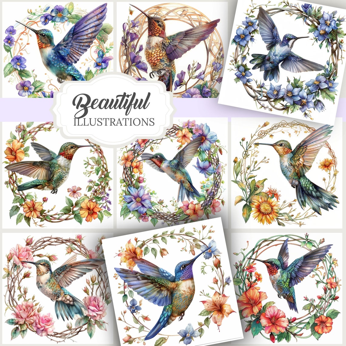 Hummingbird Png Spring Birds Digital Celtic Grimoire Clipart Wallpaper ...