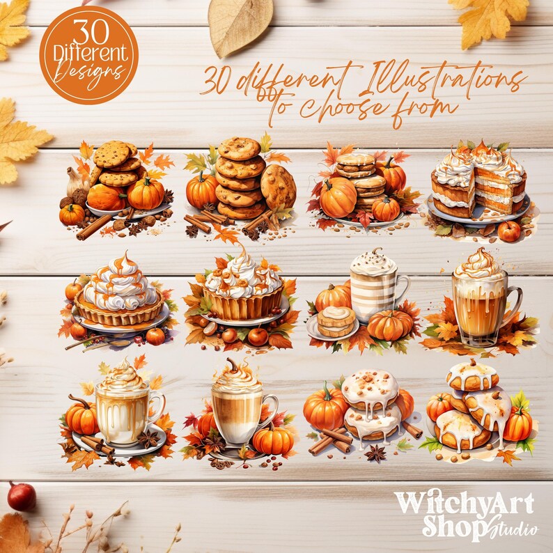 Autumn Fall Recipe Card Printable, Template, Pumpkin Thanksgiving ...