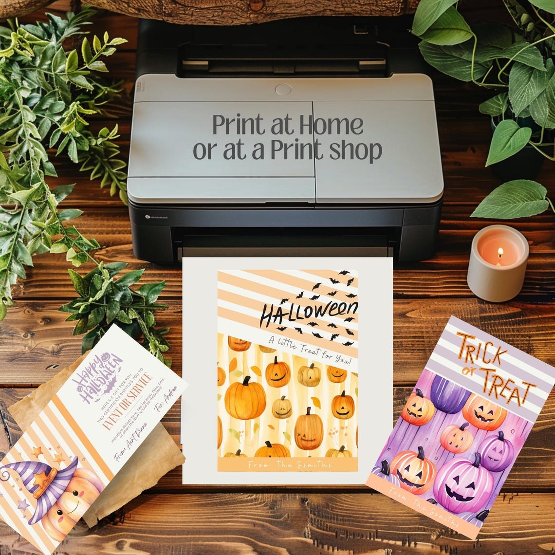 Pastel Halloween Mega Bundle With Stationery Patterns and Mockups - Etsy