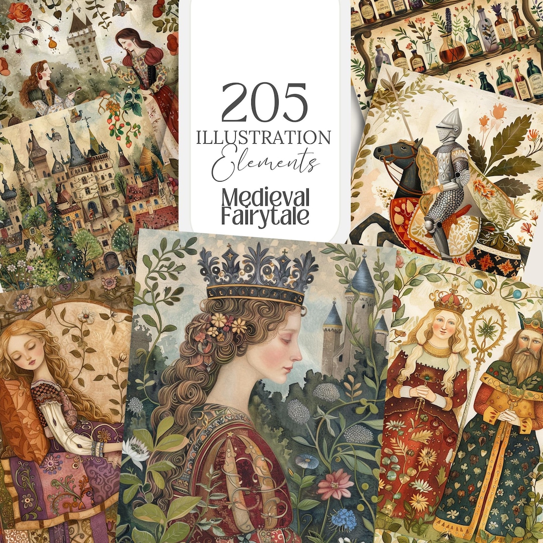 Medieval Fairytale Png Kingdom Illustration Art Fantasy Realm Ephemera ...