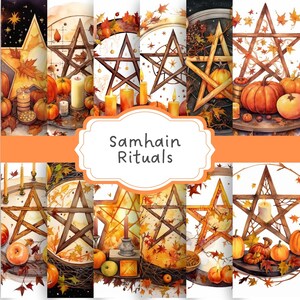 Samhain Pagan Fall, Witch Clipart Witchy Planner Stickers Wallpaper for ...