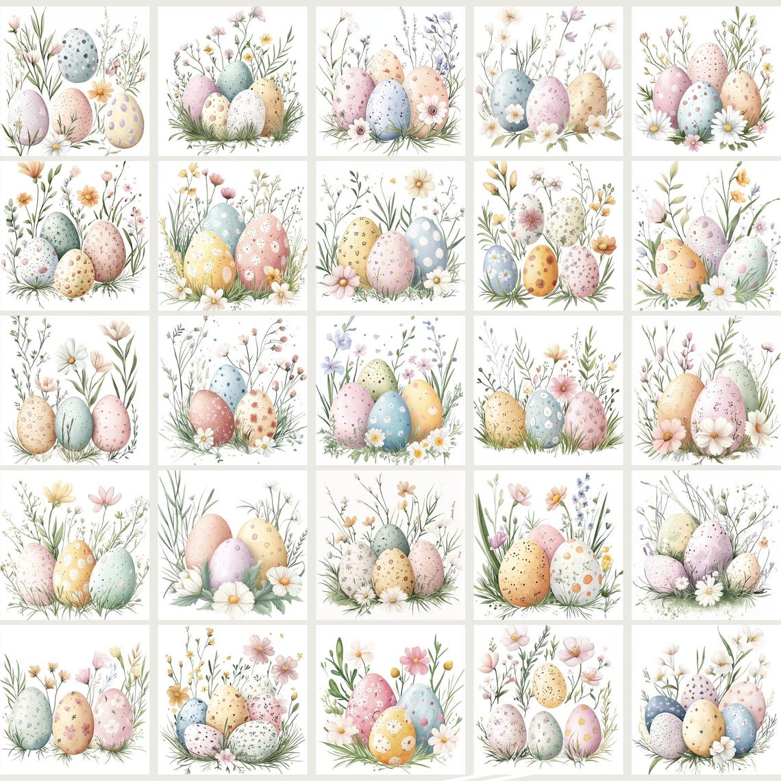 Witchy Easter Egg Clipart: Ostara Pagan Designs (PNG Digital Download ...