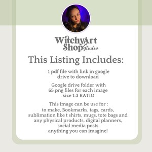 Celtic Magic Witchy Bookmarks Pagan Grimoire Tags Label Wicca Scrapbook ...