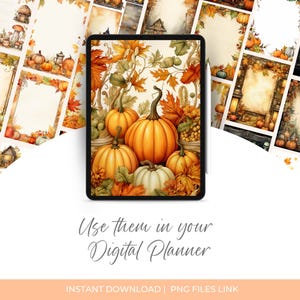 Cozy Autumn Png Clipart Whimsical Cottagecore Fall Printables Cozy ...
