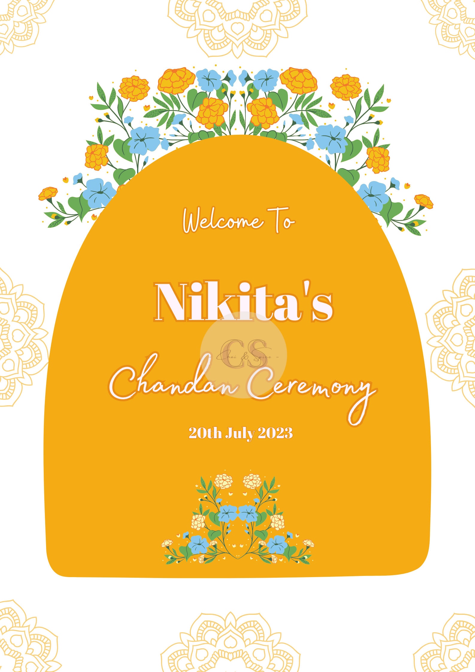 Hindu Chandan Welcome Sign, Indian Gujarati Wedding Ceremony Board ...