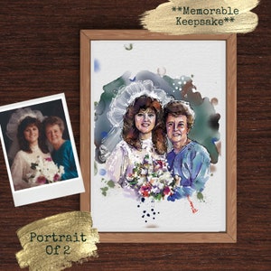 Memory Lane Romantic Portrait Gift for Husband Wife Memorable Parents ...