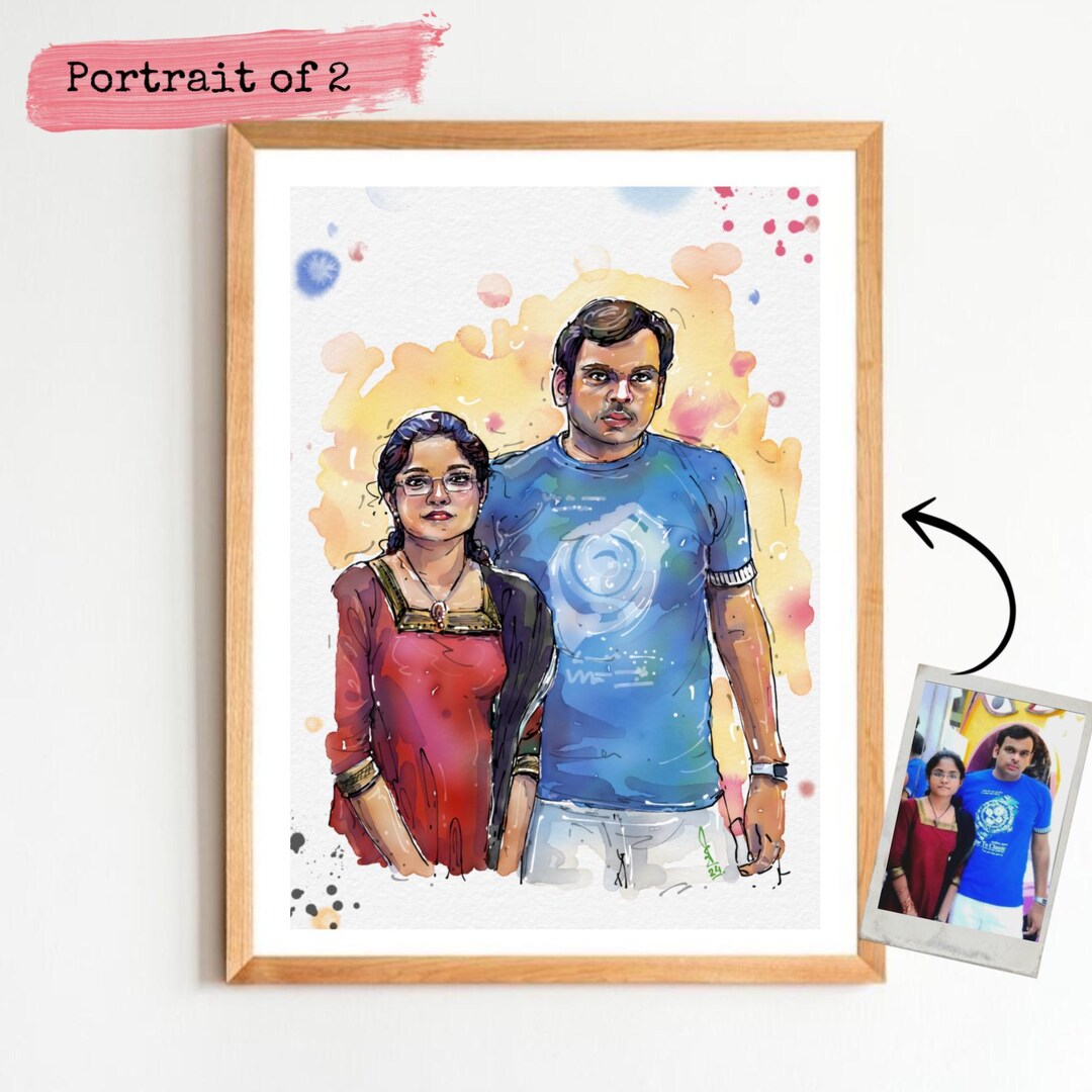 Memory Lane Romantic Portrait Gift for Husband Wife Memorable Parents ...