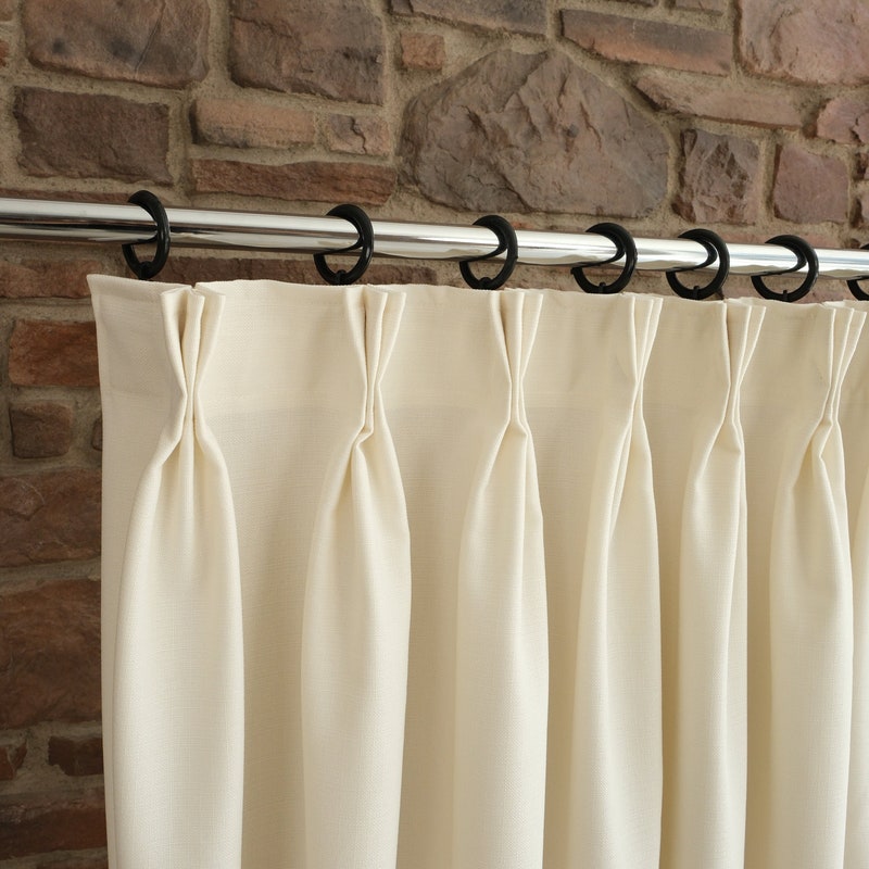 Pinch Pleat Drapes for Traverse Rods - Etsy