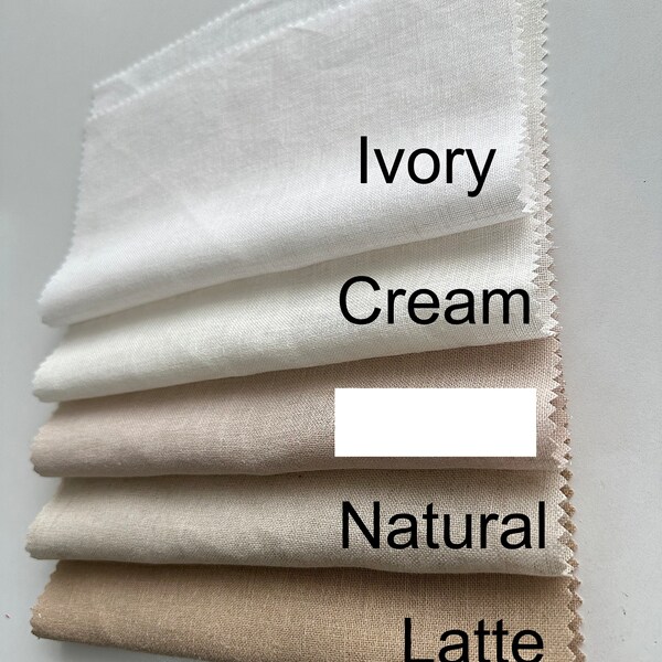 Linen Fabric Samples - Etsy