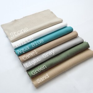 Extra Wide Heavy Linen Curtains for Living Room Bedroom, Wide Linen ...