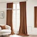 Extra Long Velvet Curtains, 21 Color. Extra Long Custom Velvet Drapes ...