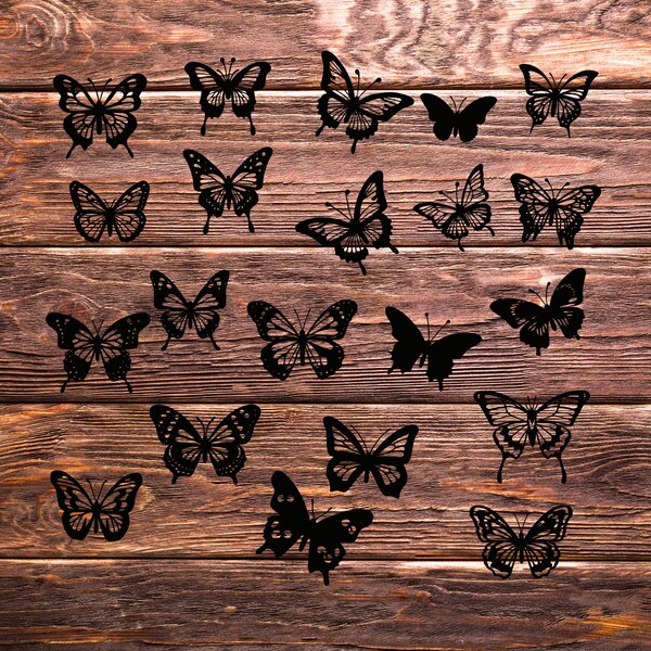 Butterfly Vinyl Layer - Etsy