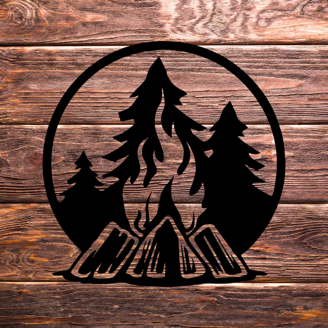 Camp Fire SVG, Campfire Silhouette, Camping Clipart, SVG, Png, Eps, JPG ...