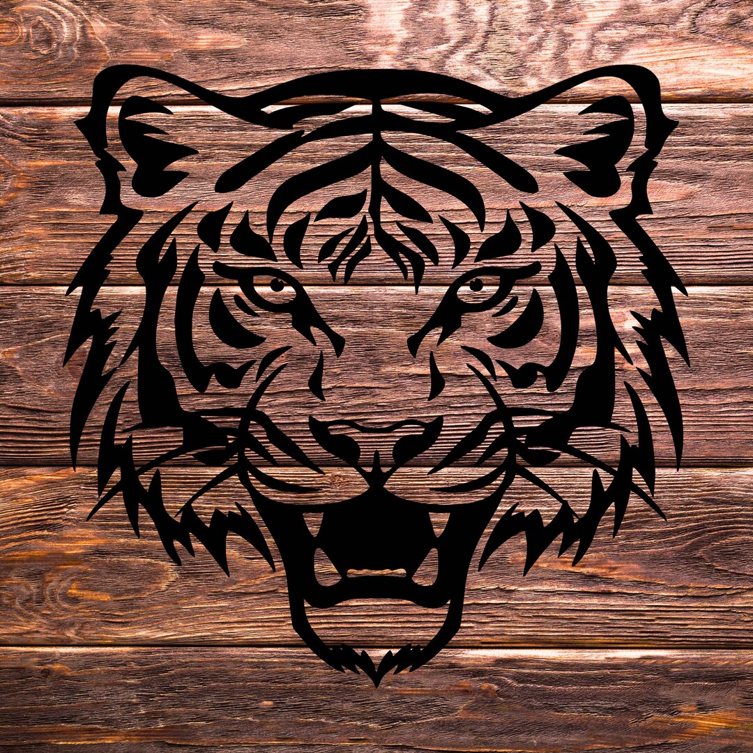 Tiger Head Svg Tigers Head SVG Tiger SVG T-shirt Svg Tiger Face SVG ...