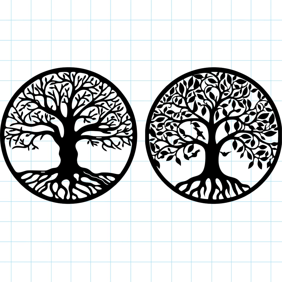 16 Family Tree Svg Bundle, Tree Roots Svg, Tree With Roots Svg, Our ...