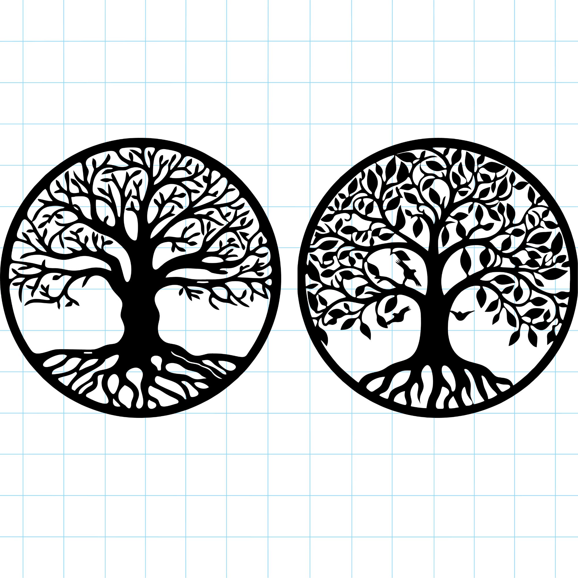 16 Family Tree Svg Bundle, Tree Roots Svg, Tree With Roots Svg, Our ...
