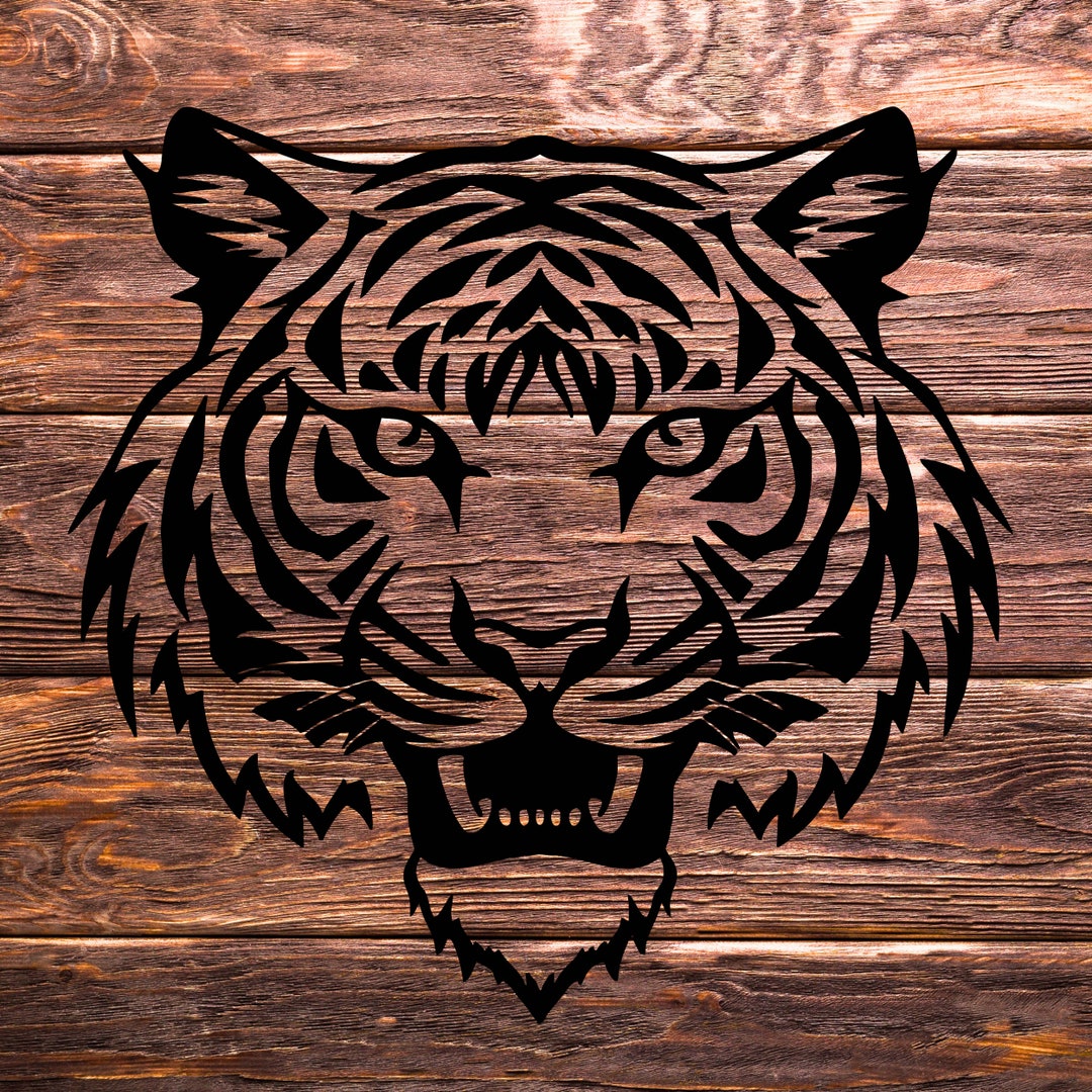 Tiger Head Svg Tigers Head SVG Tiger SVG T-shirt Svg Tiger Face SVG ...