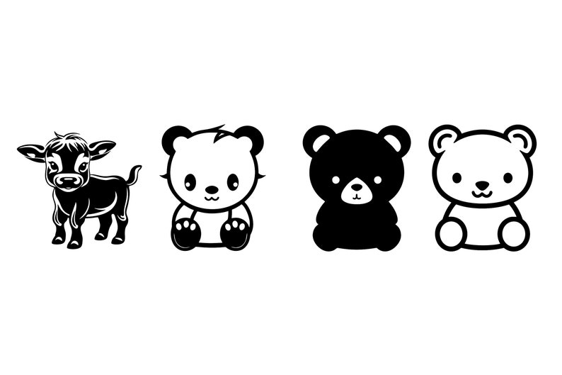 100 Animal Doodle Svg Bundle - Animal Svg - Doodle Svg - Safari Animal ...