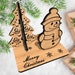 Christmas Card Laser Cut Files, Christmas Tree Gift, Christmas Souvenir ...