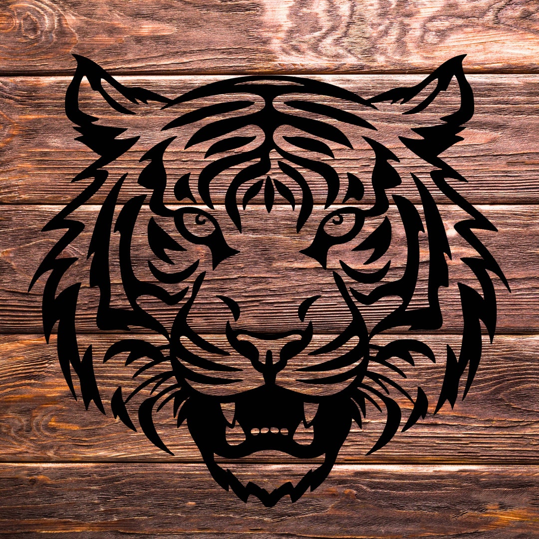 Tiger Head Svg Tigers Head SVG Tiger SVG T-shirt Svg Tiger Face SVG ...