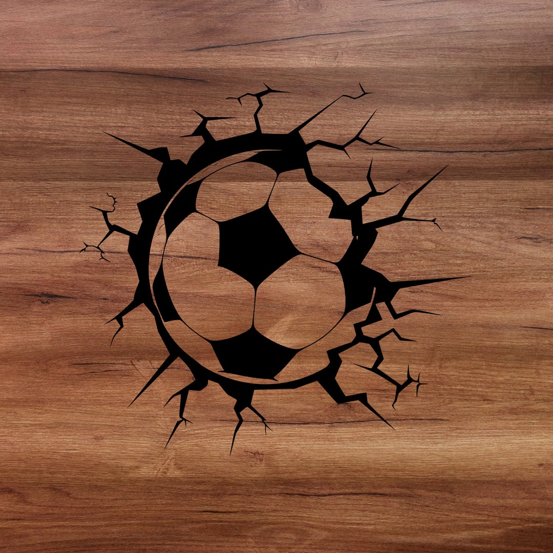 Football Svg, Smashing Ball Svg, Soccer Ball Cut Files, Football Svg ...