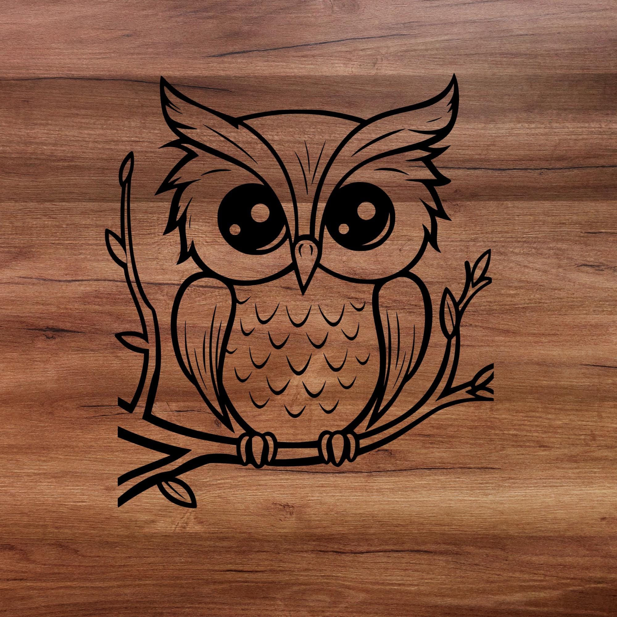 OWL SVG, OWL Clipart, Owl Svg File for Cricut, Owl Svg Cut Files for ...