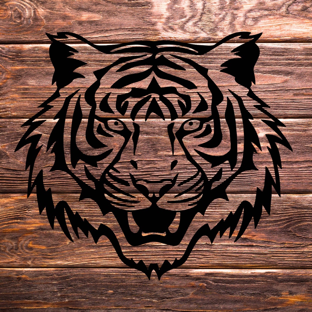 Tiger Head Svg Tigers Head SVG Tiger SVG T-shirt Svg Tiger Face SVG ...