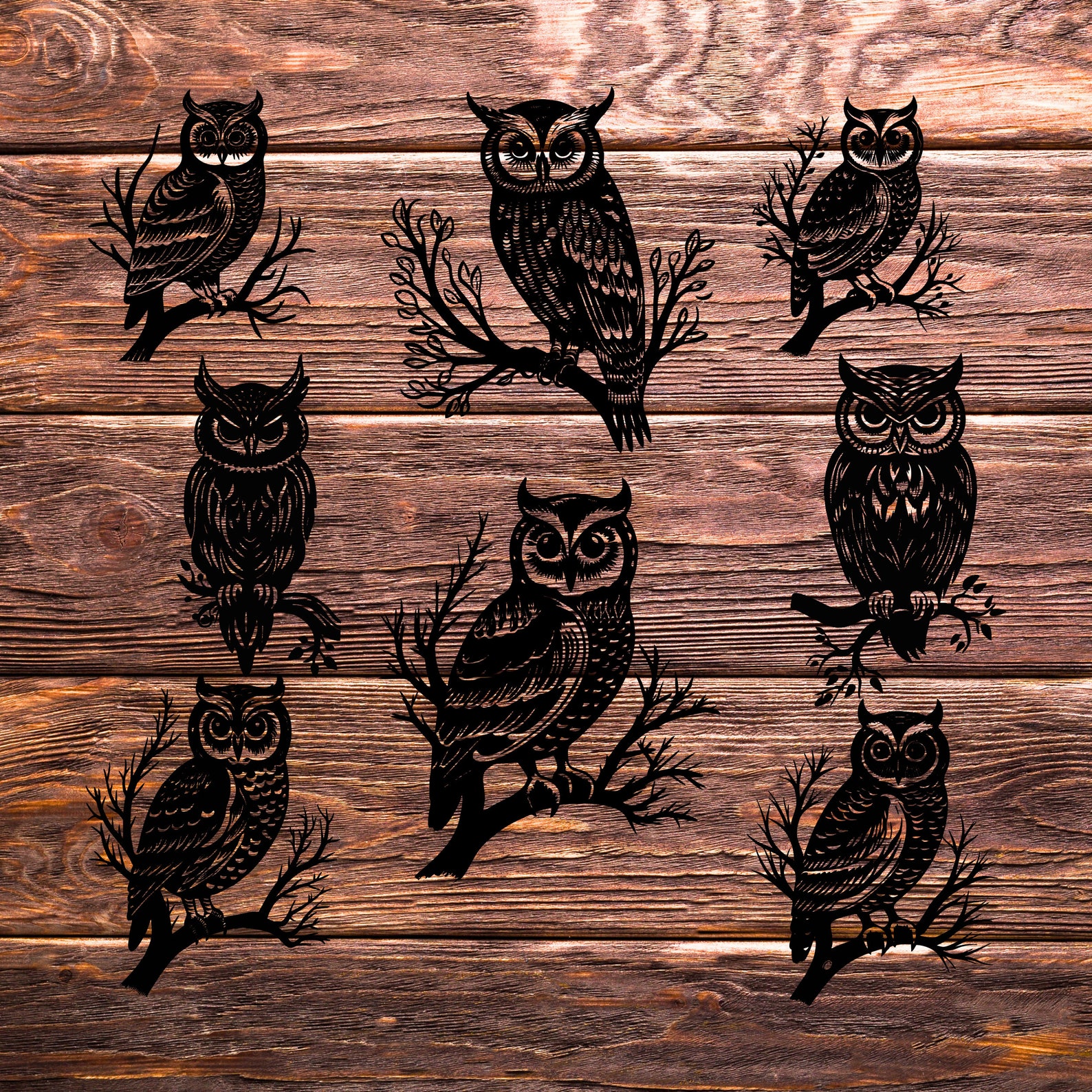 OWL SVG Bundle, OWL Clipart, Owl Svg Files for Cricut, Owl Svg Cut ...