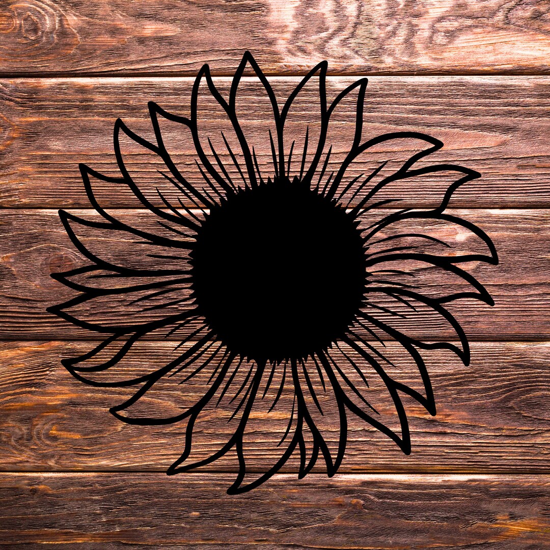 Sunflower SVG, PNG, Flower SVG, Sunflower Clipart, Cut File for Cricut ...
