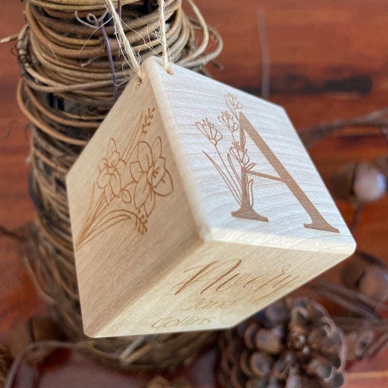 Wooden Baby Blocks - Etsy