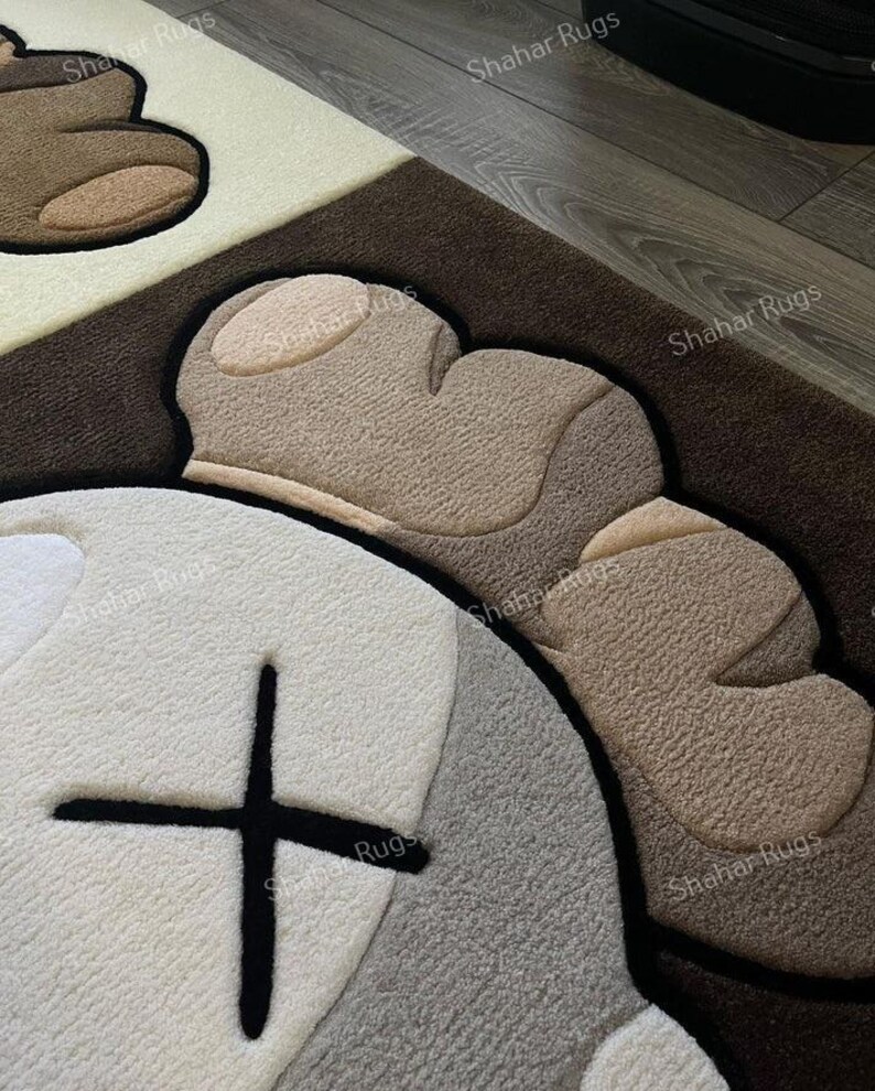 Buy Kaws Handmade 100% Wool Rugs Case Rugs L Handmade Carpet for Living ...